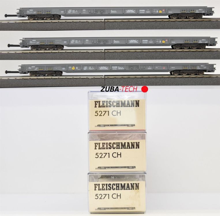 3x Fleischmann 5271 Autotransportwagen (Gebraucht) in St. Gallen für ...
