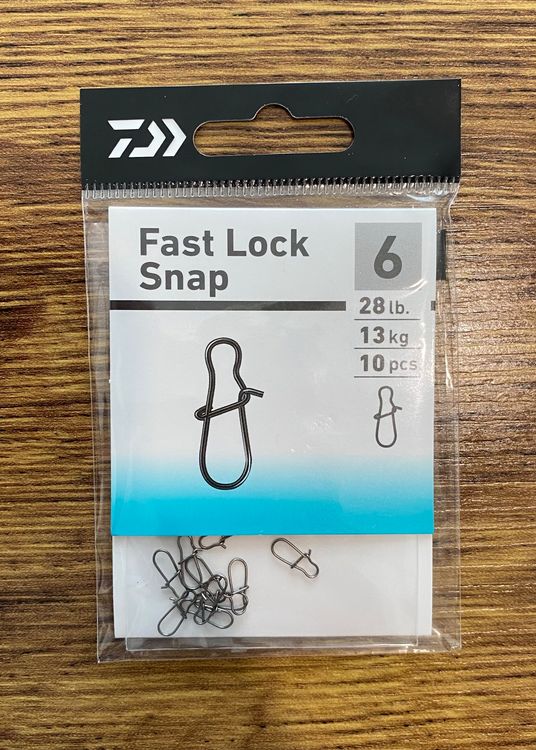 DAIWA Fast Lock Snap 6 - 10 Stk./13 kg | Kaufen auf Ricardo