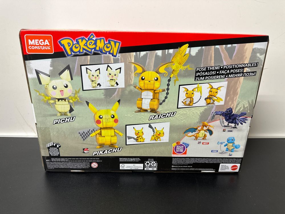 Neu Pokémon Build & Show Pikachu evolution trio (Neu und ...