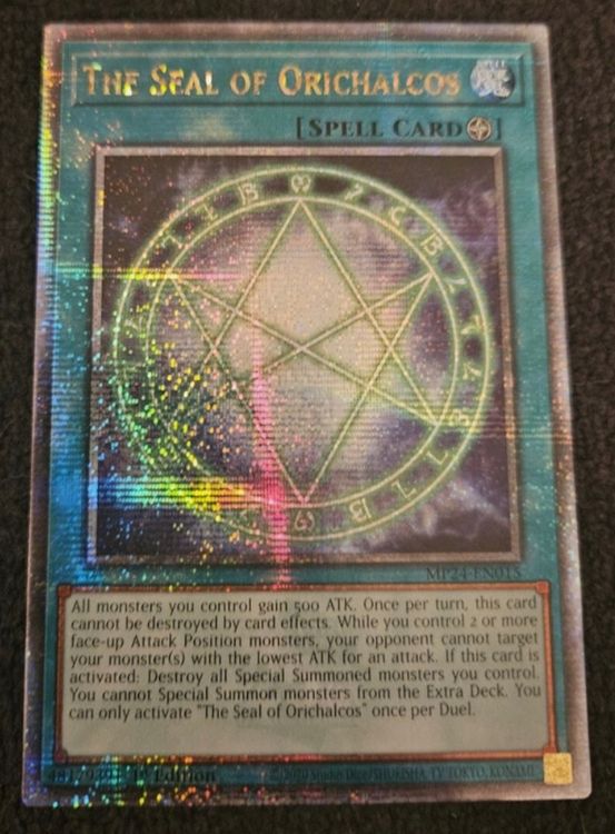 The Seal of Orichalcos | Quarter Century Secret Rare (Neu (gemäss ...