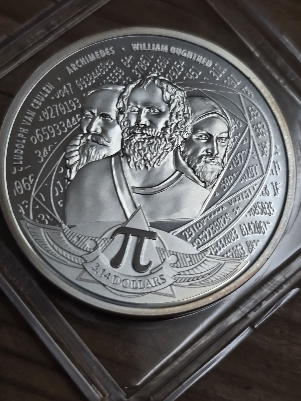 Solomon Islands 1 oz999 Silbermünze 2020 - Pi Auflage! (Neu und ...