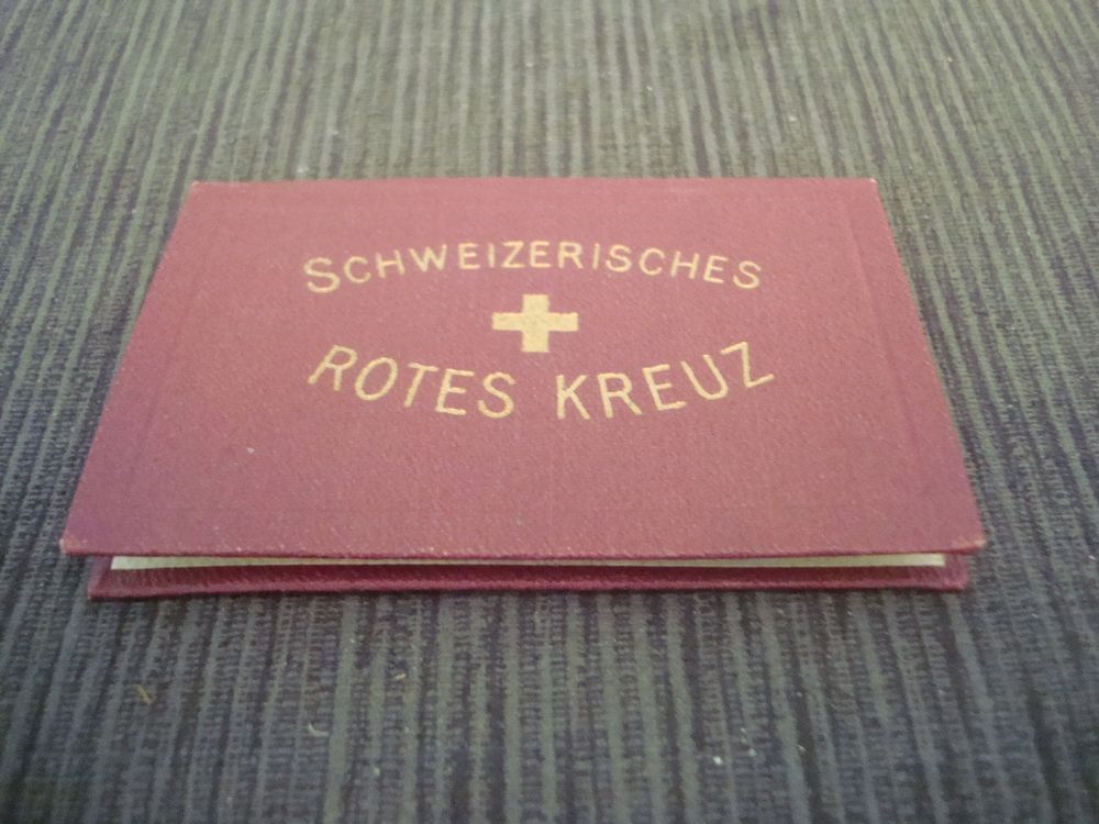 Ausweis - Samariter Bund - Rotes Kreuz - 1921 (Gebraucht) in Neuenegg ...
