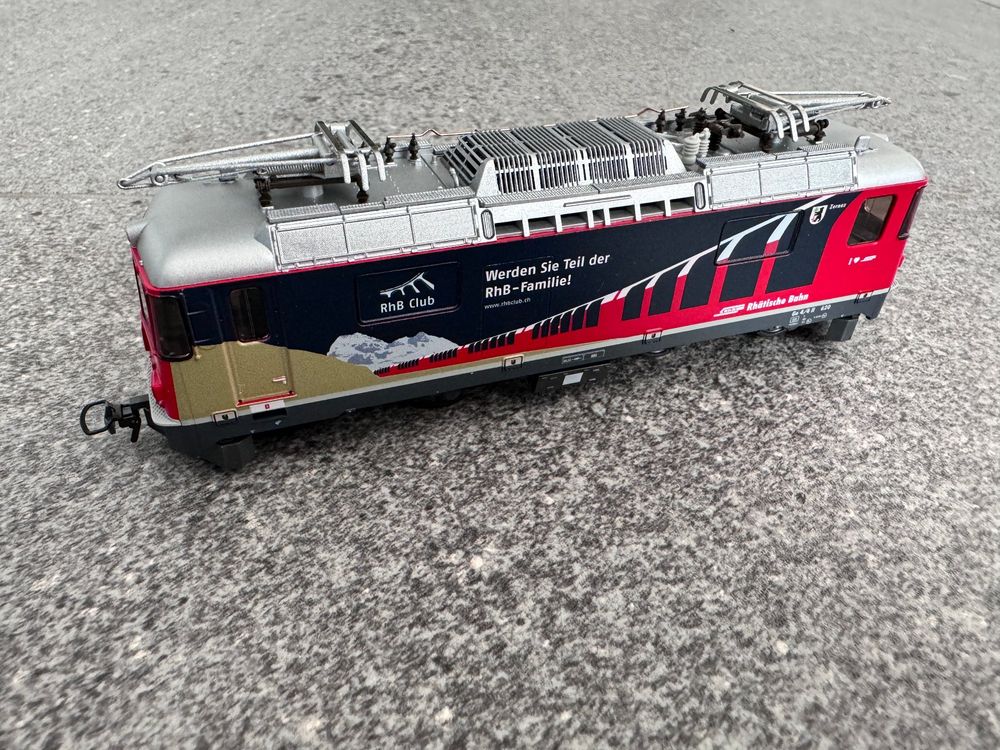 Bemo 1258 181 RhB Ge 4/4 II 620 Zernez RhB Club H0m Elok (Gebraucht) in Basel für CHF 370 – mit ...