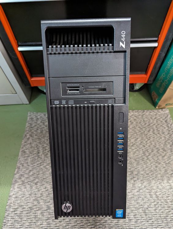 HP Z440 / Intel Xeon / 16GB / 240GB SSD / Wlan + BT / W10Pro (Gebraucht ...