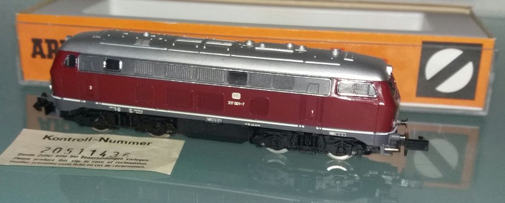 Arnold N 2051 - Diesellok BR 217 DB - analog (Gebraucht) in Giebenach ...