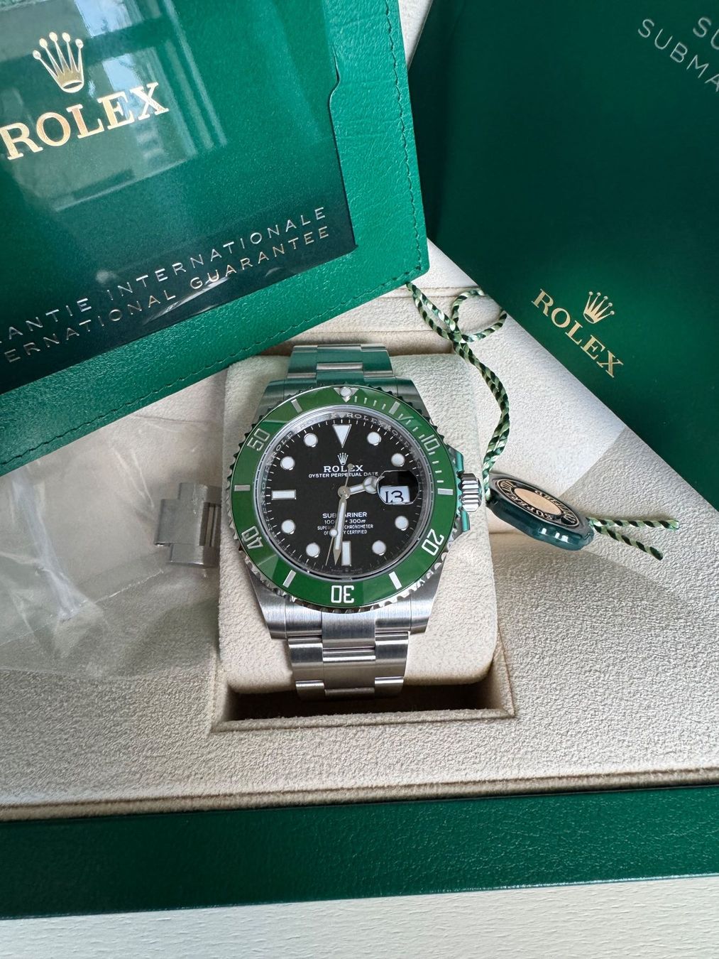 Rolex Submariner Kermin Ref:126610LV NEW-CH-11/2023 Fullset! (Neu ...