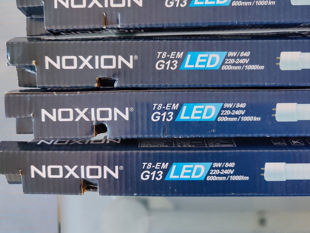 Noxion LED Röhre T8 Avant (EM/Mains) Standard Output 9W (Neu und ...
