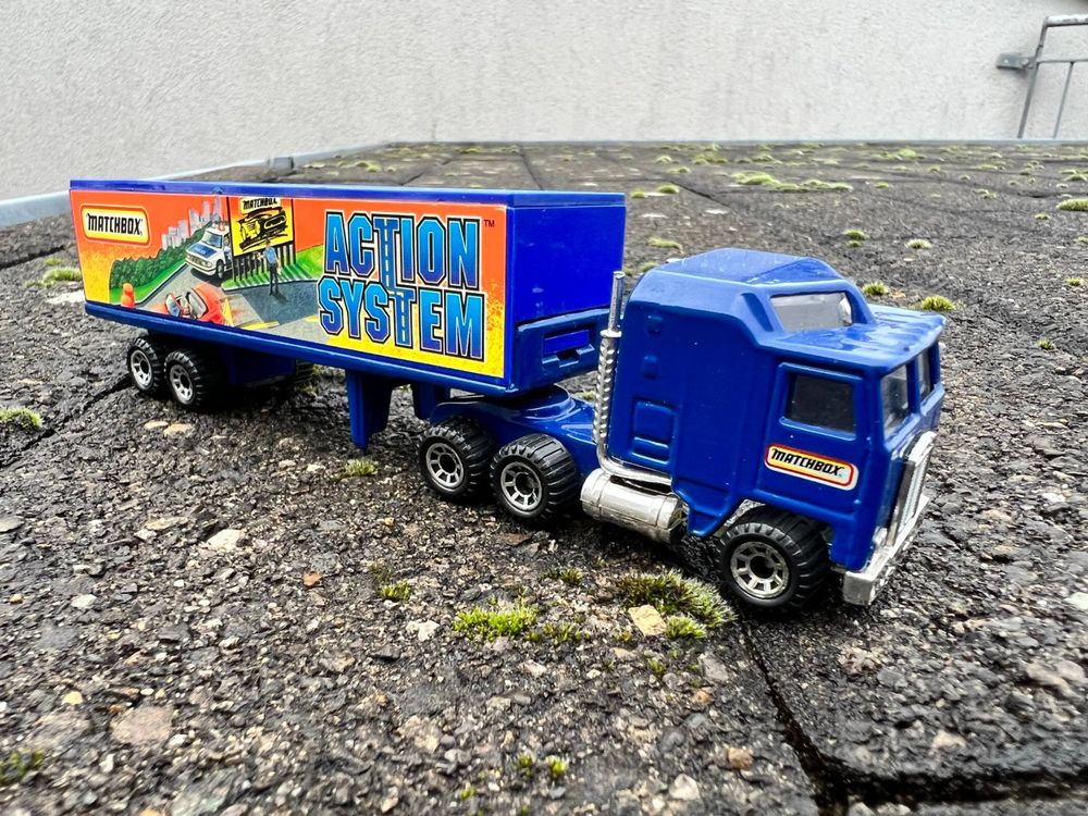 MATCHBOX Kenworth Truck & Articulated Trailer (1981) | Kaufen auf Ricardo