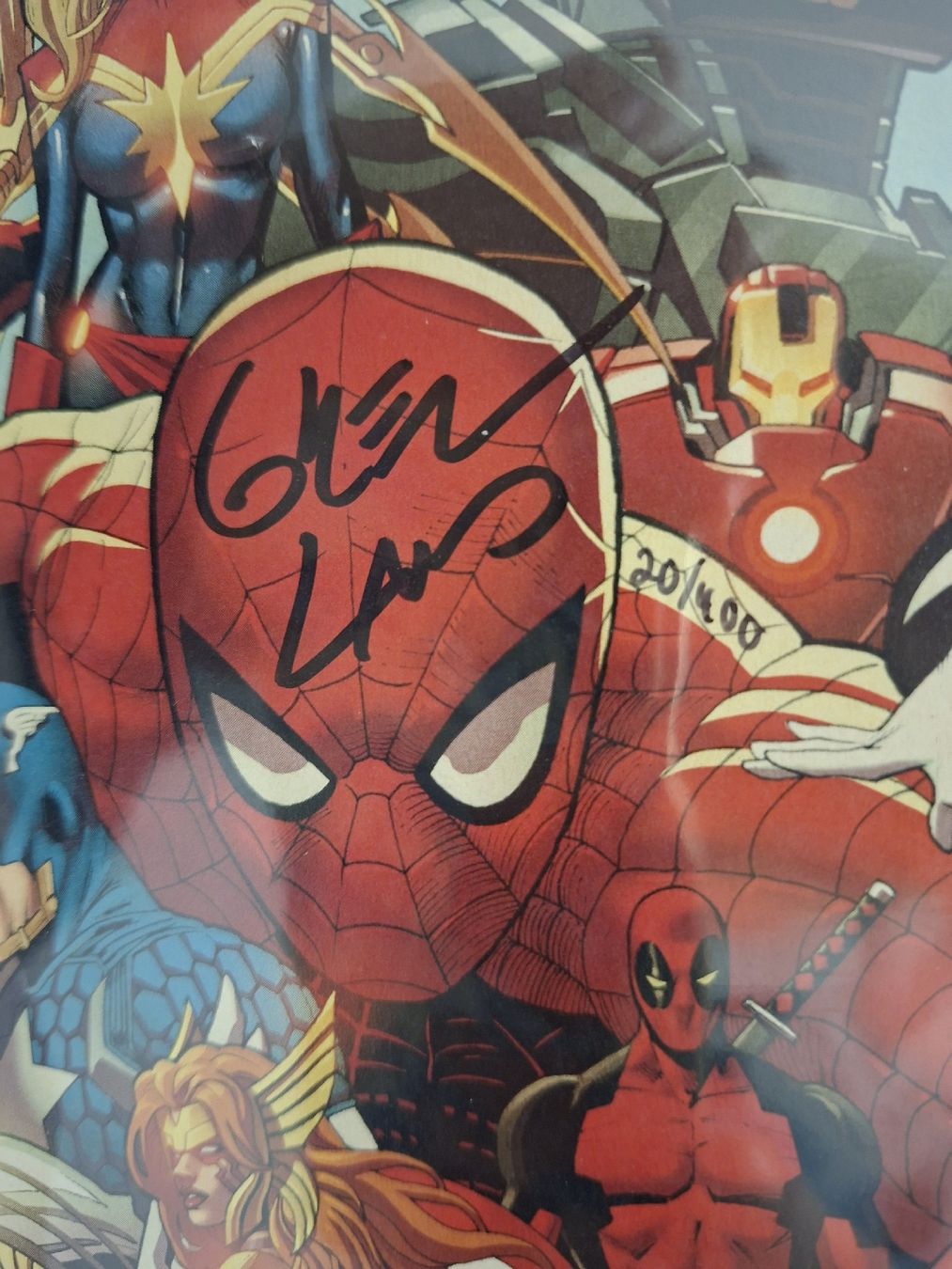 Marvel Secret Wars #1 Variant, signiert, Limited Edition! (Neu und ...