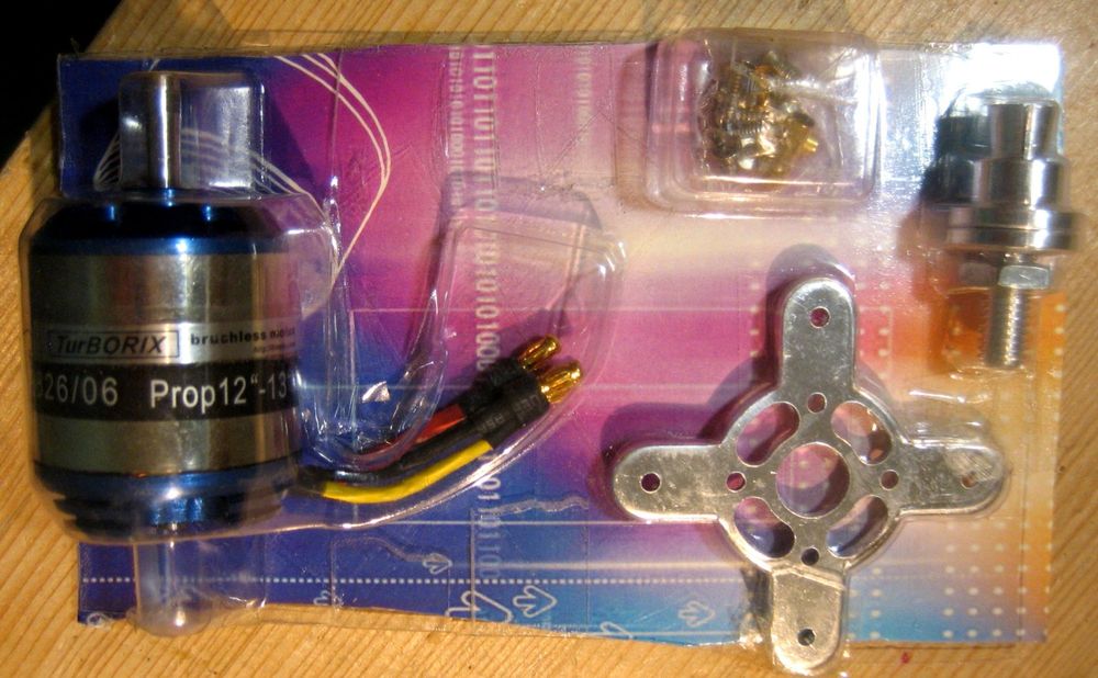 TurBORIX RC Plane 950kv (rpm_v) BL2826 Outrunner BL Brushles (Neu und originalverpackt) in ...