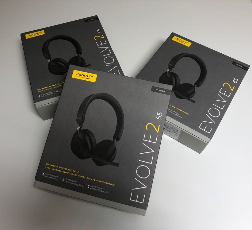 JABRA Evolve 2 65 MS Stereo Headset Kopfhörer NEU (Neu und originalverpackt) in Thalwil für CHF ...