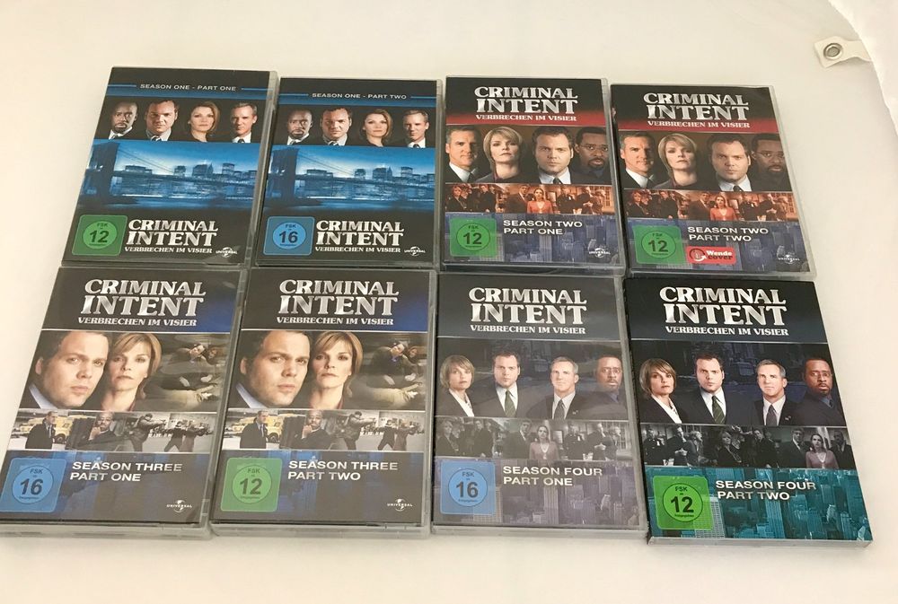 Criminal Intent DVD Collection, Staffel 1 - 4 (Gebraucht) in Zürich für ...