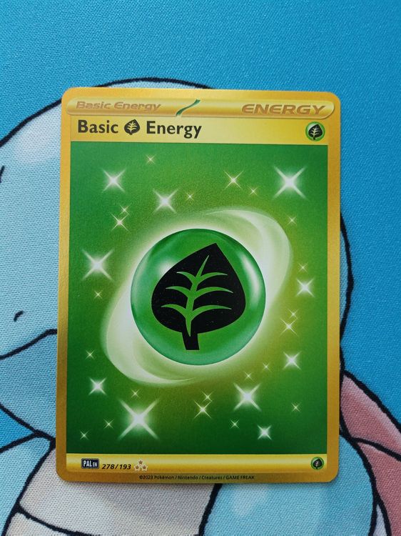 Basic Grass Energy - Goldcard Pflanzenenergie Paldea Evolved (Neu ...