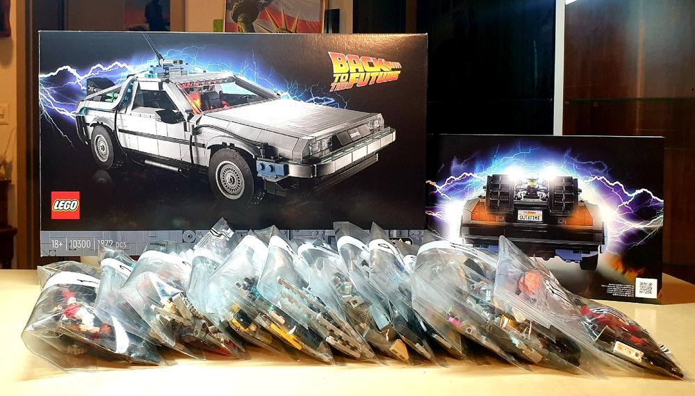 LEGO Creator 10300 Back To The Future Time Machine (Gebraucht) in La ...