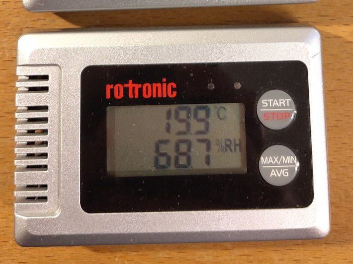 Rotronic HygroLog HL-1D Klimalogger für Temperatur & Feuchte (Gebraucht ...