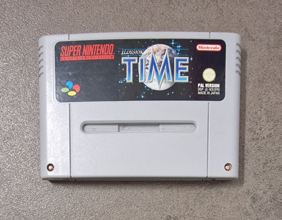 SNES Illusion of TIME - TOP Zustand - schnelle Lieferung! (Gebraucht ...