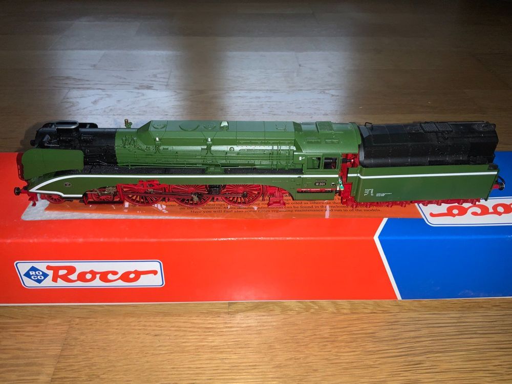 Roco 69201 Wechselstrom Digital BR 18 201 DR (Neu (gemäss Beschreibung ...