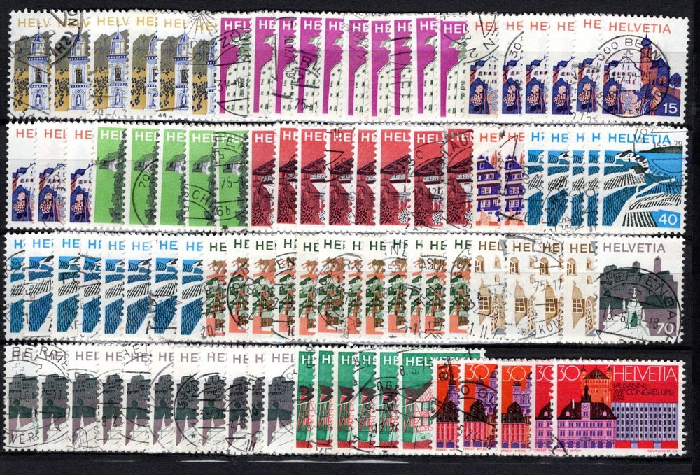 CH Werbe - und Freimarken Lot 103 (Gebraucht) in Grellingen für CHF 0.1 – mit Lieferung auf ...