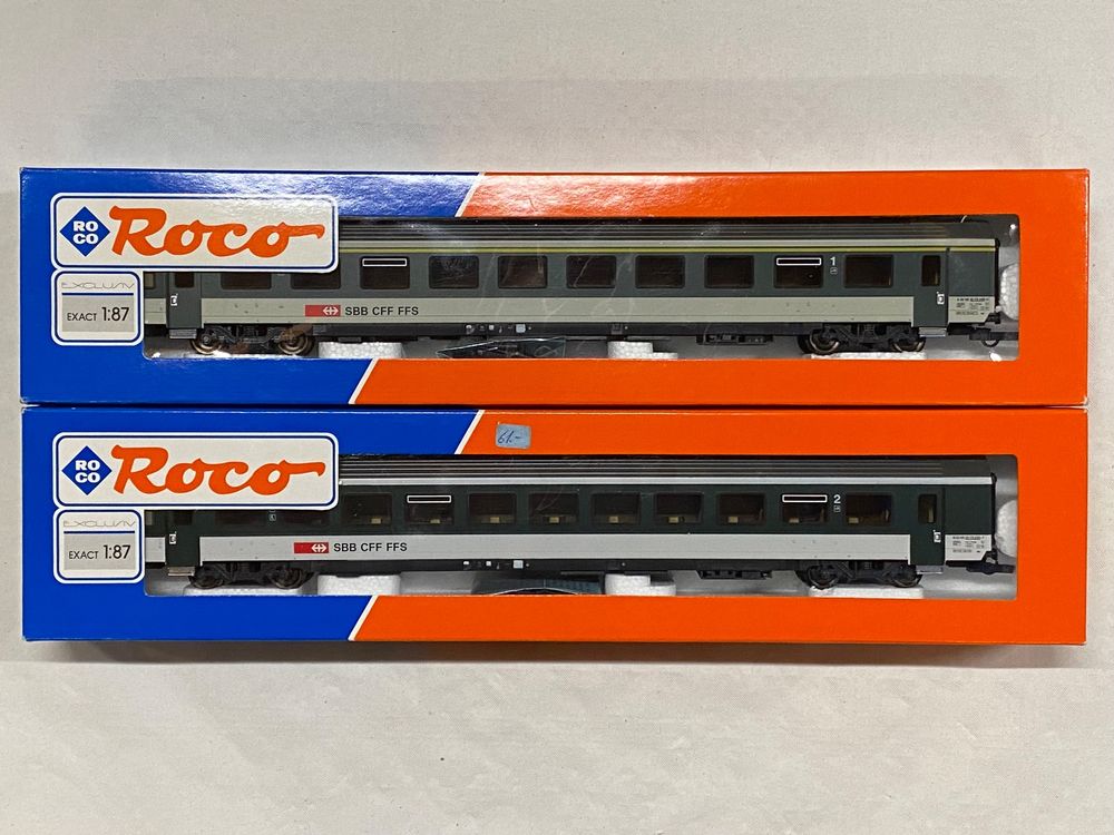 Roco 44883.2 und 44884 (H0 GS) SBB EW IV A und B (Gebraucht) in Zürich für CHF 121 – mit ...