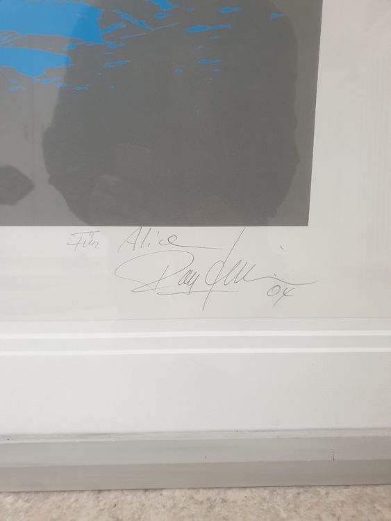 Rolf Knie Tiger Litographie 185/ hand signiert und signiert (Neu ...