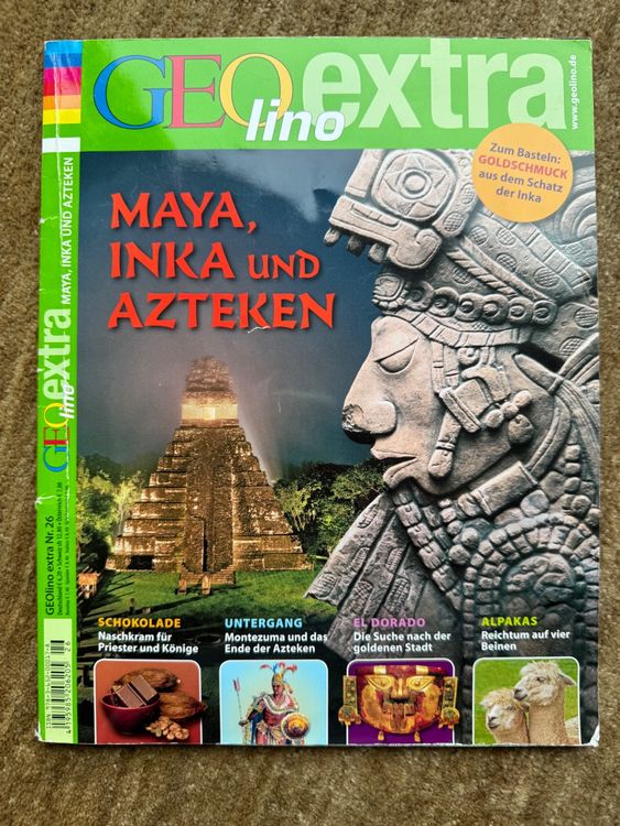 Geolino extra Magazin - Maya, Inka und Azteken (Gebraucht) in Aarau für ...
