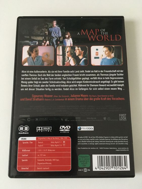 A Map Of The World [DVD] Sigourney Weaver / Julianne Moore | Kaufen auf ...