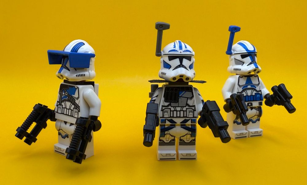 Lego Star Wars ARC Trooper Fives+2x 501stTrooper Minifiguren (Neu ...