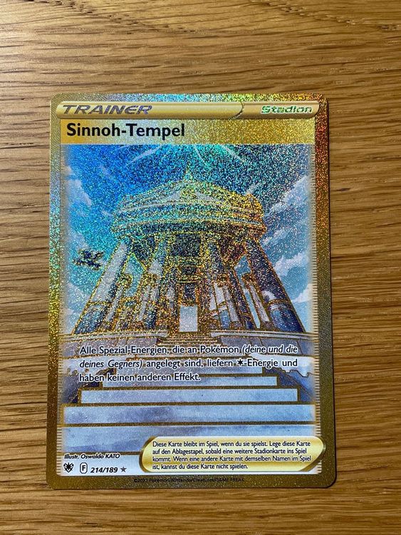 Pokémon Sinnoh-Tempel Secret Rare 214/189 | Kaufen auf Ricardo
