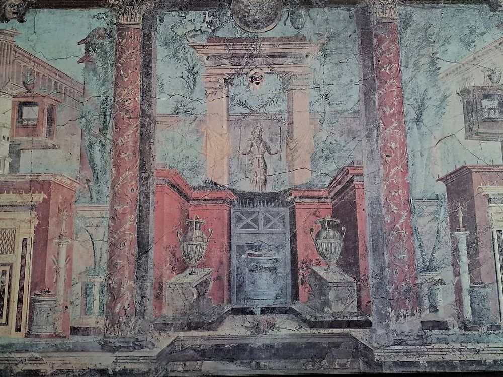 Reproduction d'une fresque romaine (D'occasion) à Lausanne pour CHF 50 ...