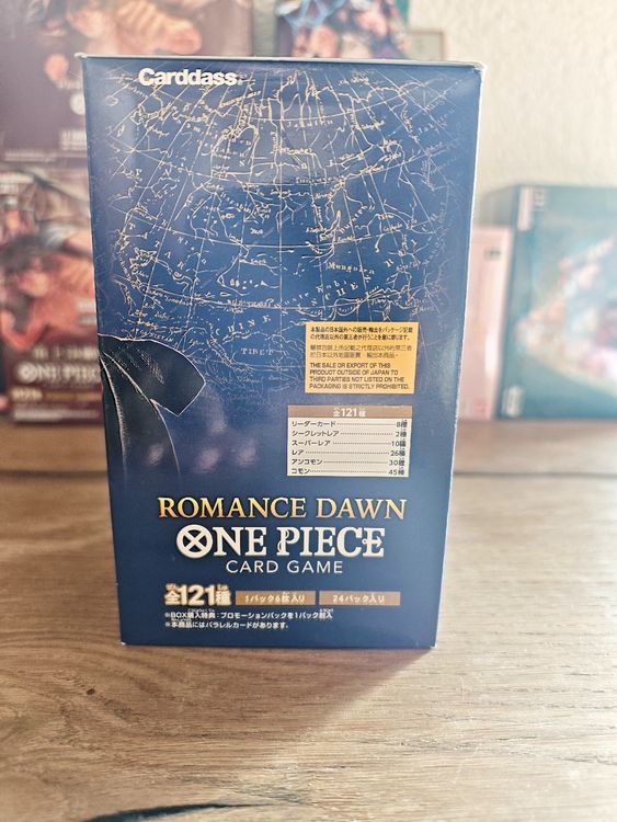 OP-01 One Piece Romance Dawn Booster Box Japanisch (Neu und originalverpackt) in Bergdietikon ...