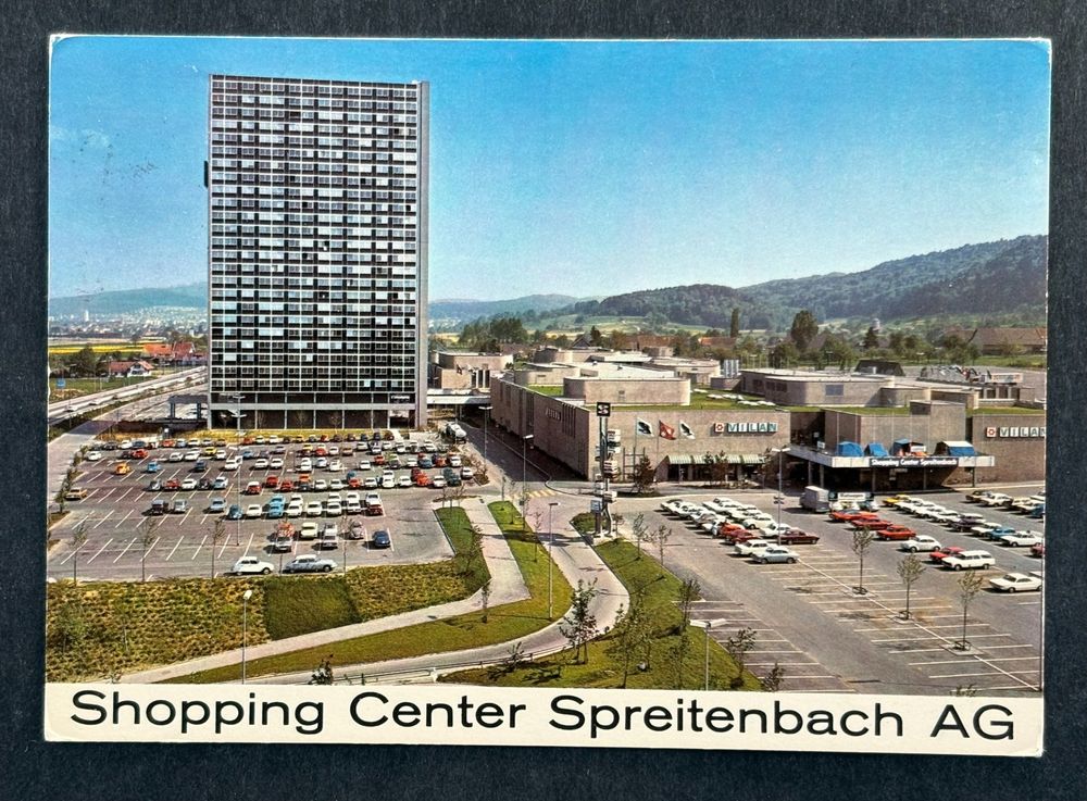 ANSICHTSKARTE SHOPPING CENTER SPREITENBACH AG (Gebraucht) in ...