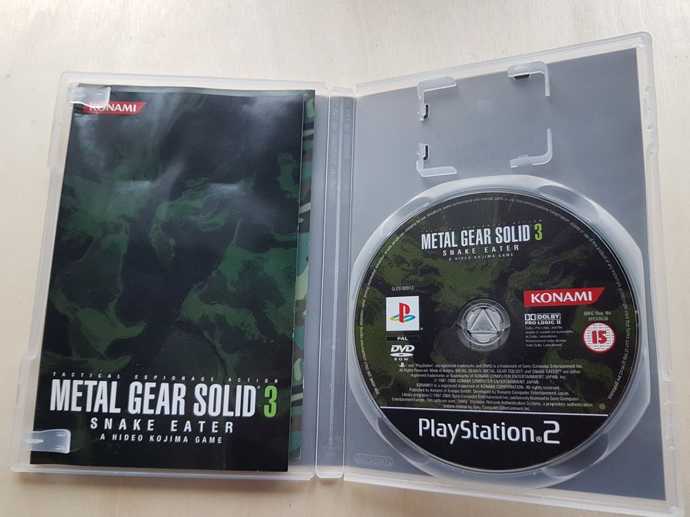 Metal Gear Solid 3 PS2 (Gebraucht) in Tramelan für CHF 2 – mit ...