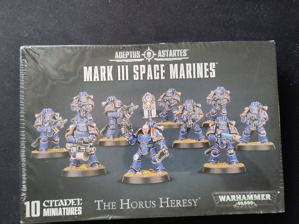 Warhammer 40k / Horus Heresy: Mark III Space Marines (Neu und ...