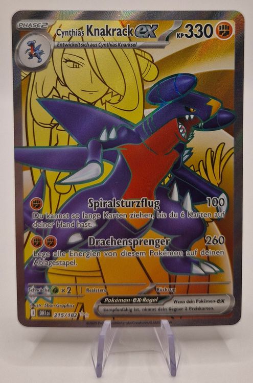 Cynthias Knakrack EX / Cynthia's Garchomp EX / Ewige Rivalen (Neu ...
