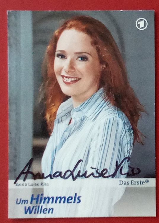 Anna Luise Kiss Autogramm signiert Fotopostkarte 10x15cm (Gebraucht) in ...