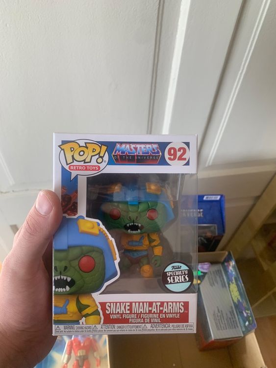Masters of the universe funko pop Snake man at arms | Kaufen auf Ricardo