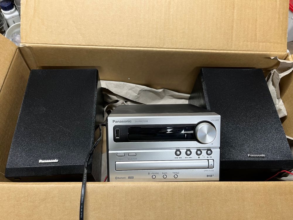 Panasonic SA-PM250b Stereoanlage Hifianlage DABT Radio (Gebraucht) in St. Niklaus VS für CHF 48. ...
