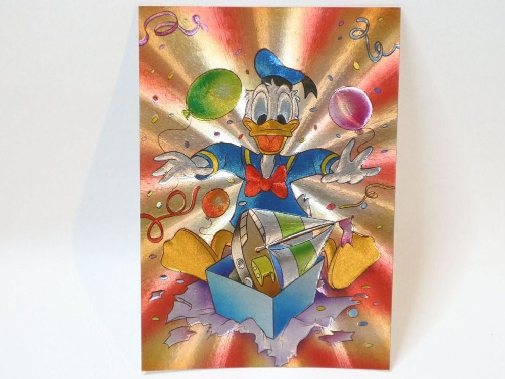 AK Disney Magic Eff Donald Geburtstag (Neu (gemäss Beschreibung)) in ...