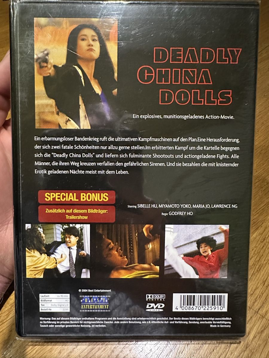 Deadly China Dolls DVD, OVP, Uncut (Neu und originalverpackt) in Benken ...