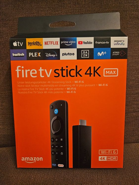Amazon Fire TV Stick 4K Max – Wi-Fi 6 – 4K HDR (D'occasion) à Meyrin ...