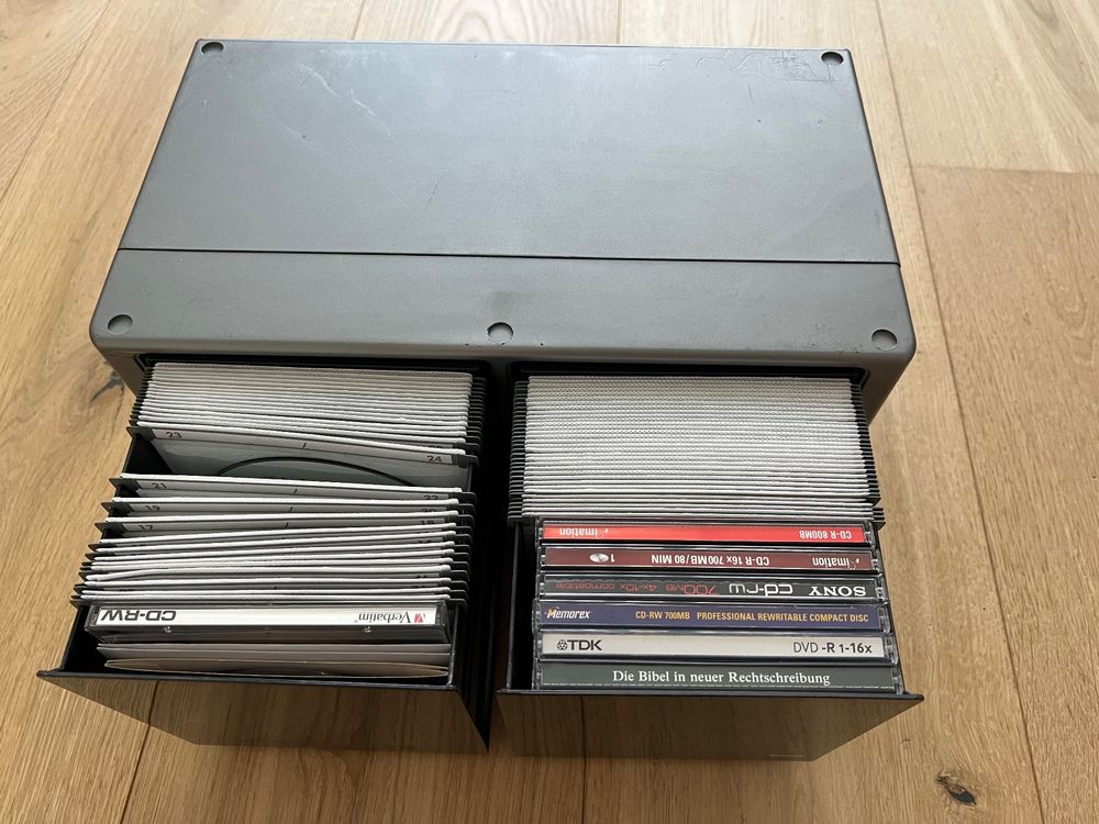 Hama CD Box Magic Touch 120 silber | Kaufen auf Ricardo