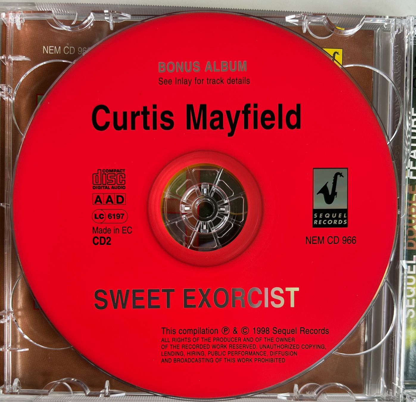 CURTIS MAYFIELD / Roots & Sweet Exorcist (DCD) (Gebraucht) in ...