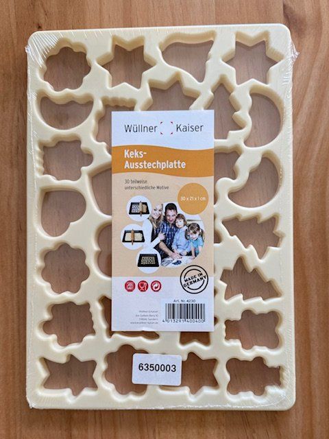 Guezli-Ausstechplatte von Wüllner-Kaiser (Neu und originalverpackt) in ...