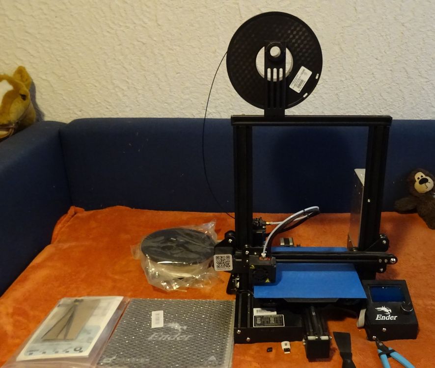 Ender 3 Pro 3D- Drucker (Gebraucht) in Wegenstetten für CHF 40 – nur Abholung auf Ricardo kaufen