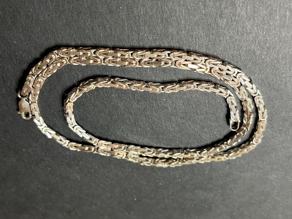 Königskette Silber 925, 50 cm | Kaufen auf Ricardo