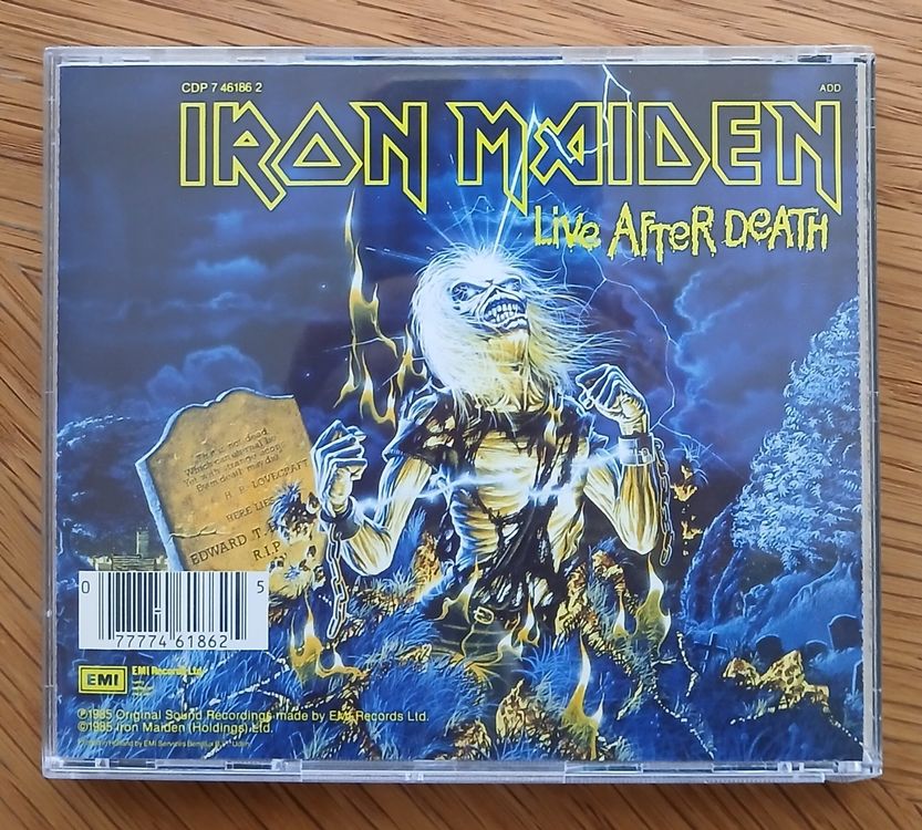 Iron Maiden – Live After Death (CD) Topzustand!!! (Neu (gemäss ...