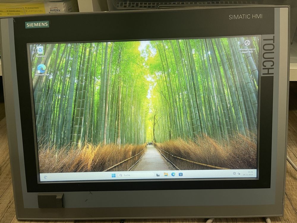Siemens Simatic HMI Touch AIO PC Windows 11 CNC Steuerung (Gebraucht ...