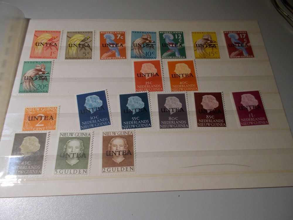 Satz West New Guinea, Überdruck Untea **, 1962 (Gebraucht) in Niederwil ...