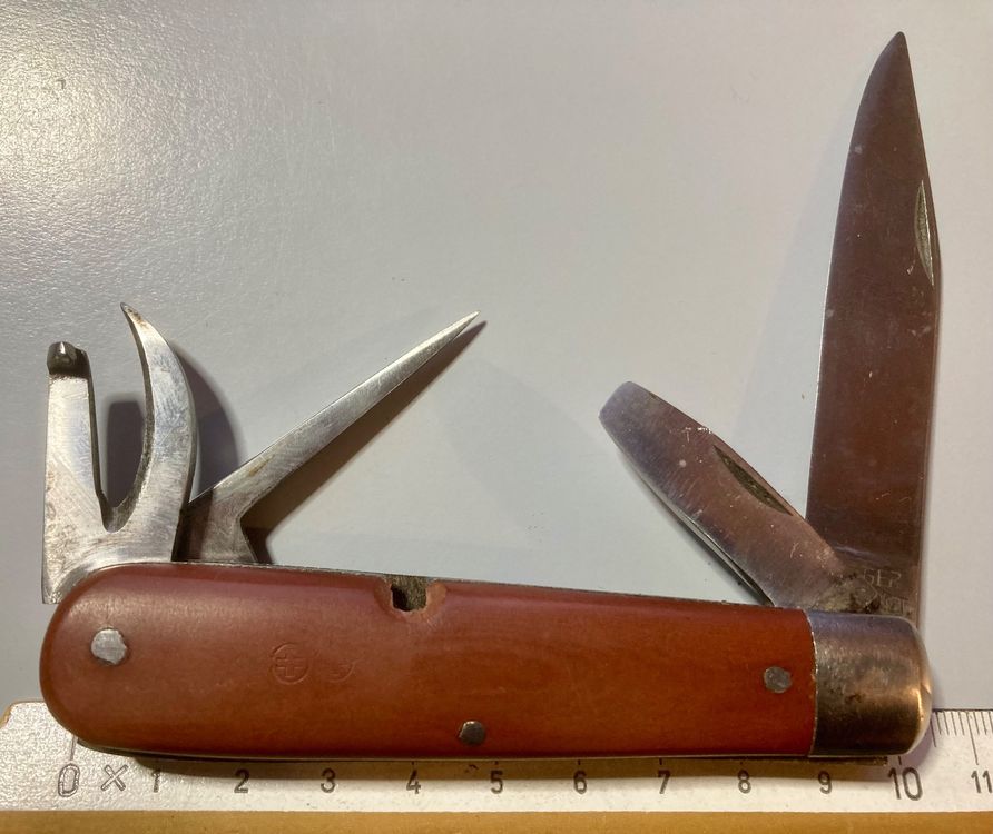 Wenger Delemont, Militärsackmesser 1930 - Bald 100 Jahre alt (Gebraucht ...
