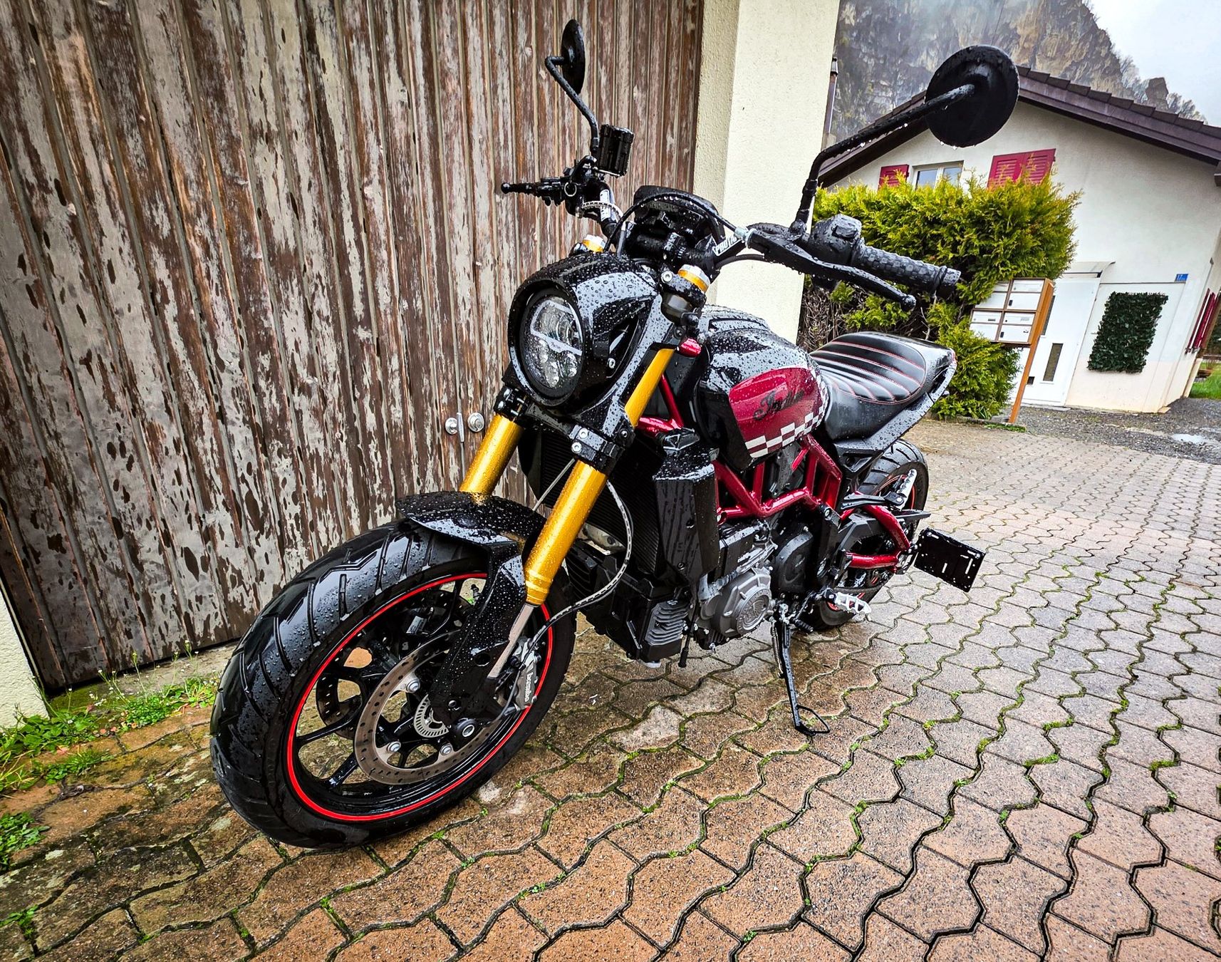 Indian FTR 1200 S Race Replica "800km" (Gebraucht) in Vouvry für CHF ...